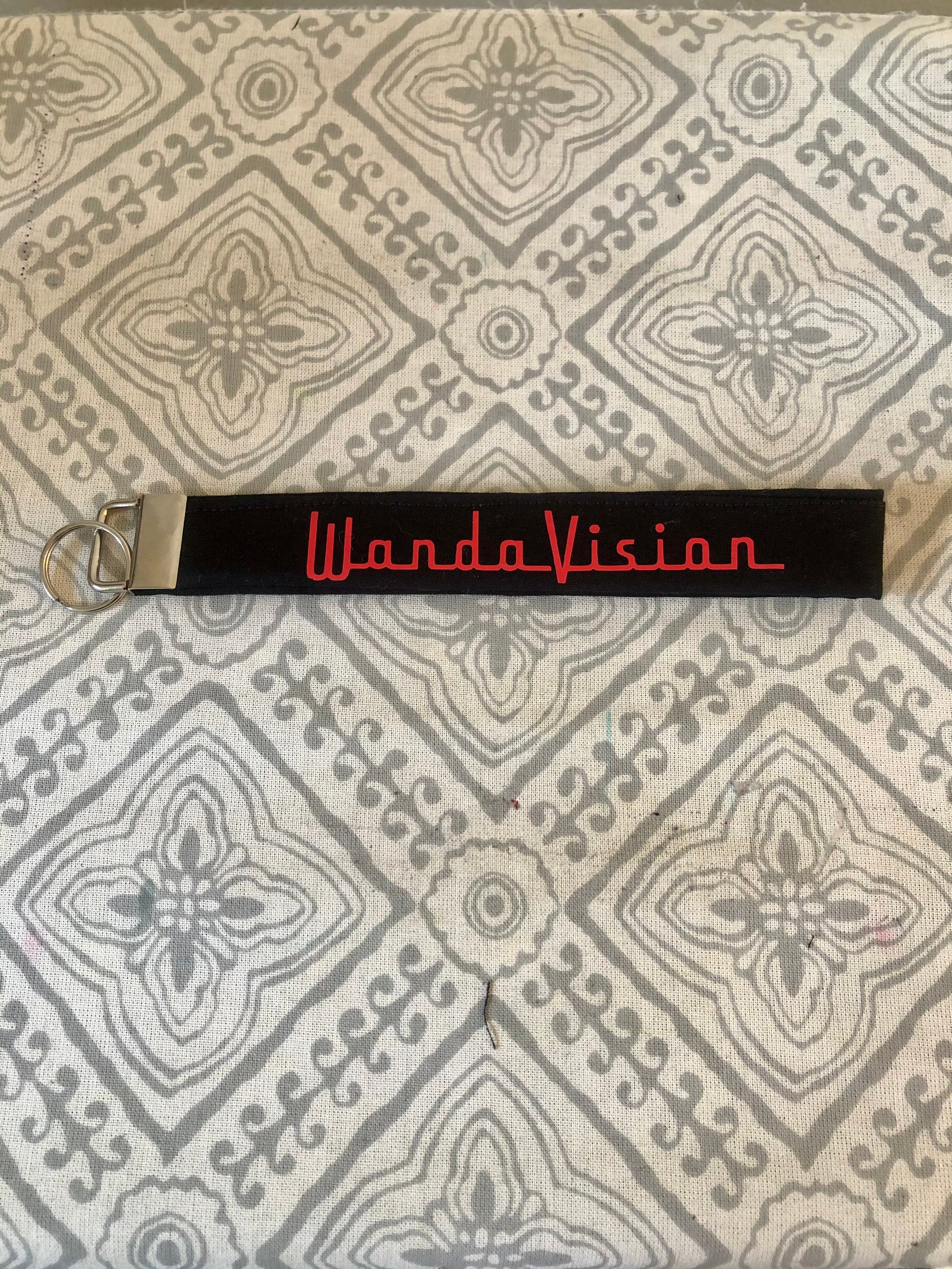 Wandavision Key Fob Keychain Lanyard Wristlet - Etsy UK