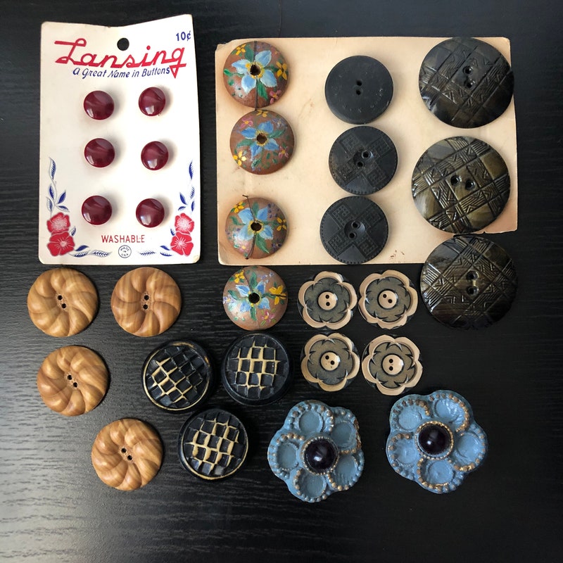 Rubber Goodyear Buttons - Etsy
