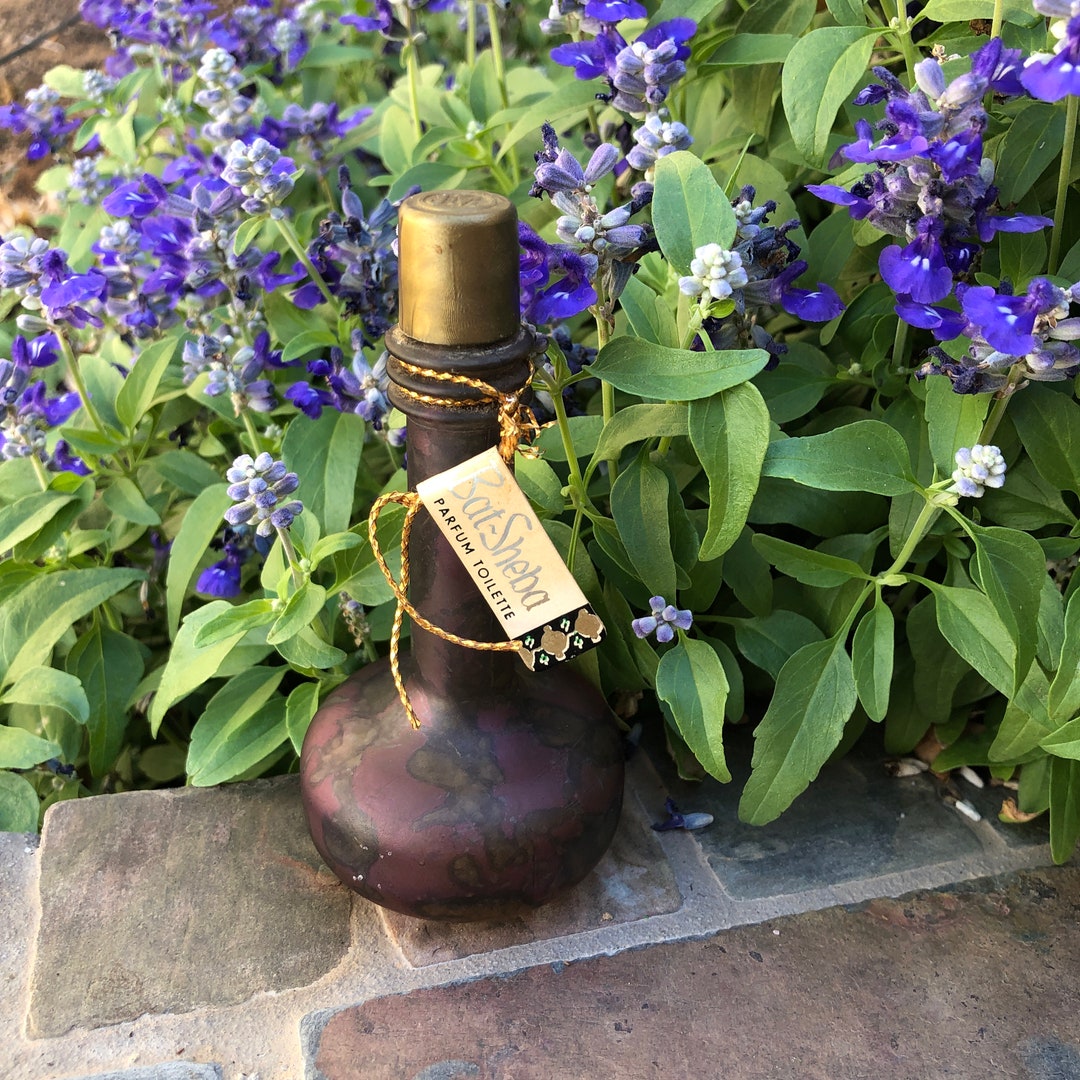 Bat-sheba Perfume Bottle Judith Miller Israel Exotic Oriental Art Glass ...