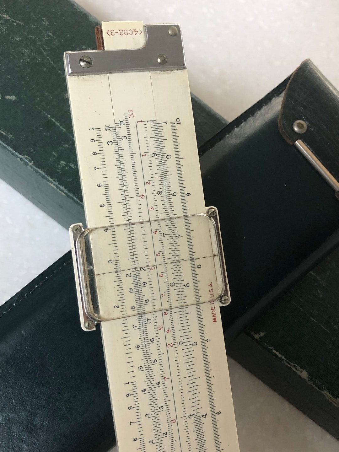 1937 Slide Rule K&E Log Log Duplex Vector 4092-3 With - Etsy