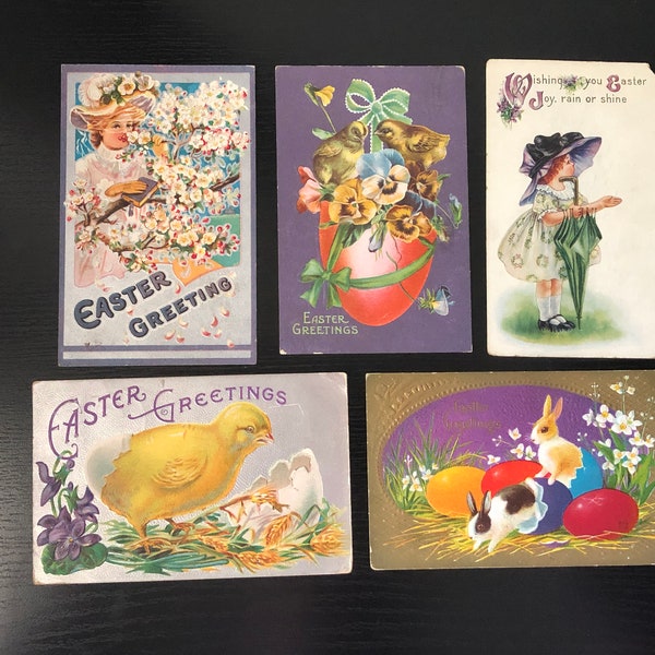 Easter Postcard - Etsy