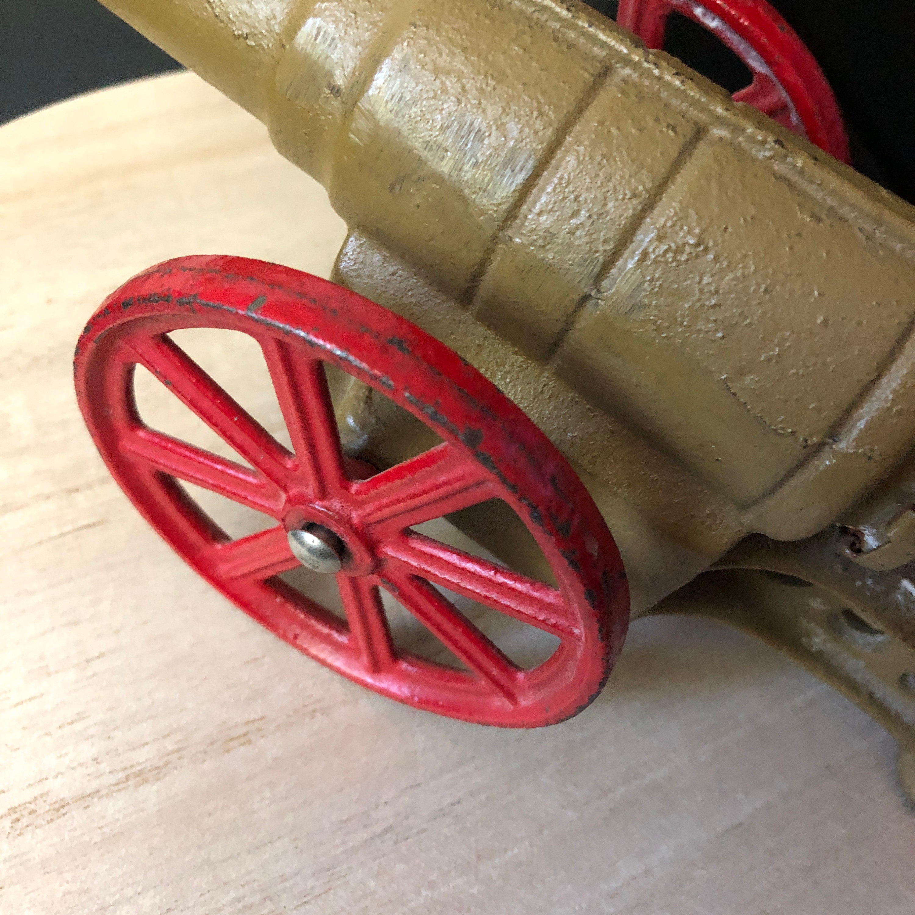 Big-bang Cannon - Vintage Cast Iron Toy From Conestoga Company - Model ...