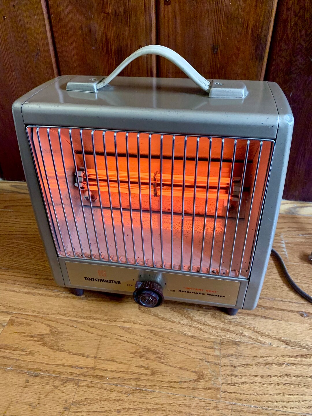VINTAGE RETRO 1960'S TOASTMASTER Space Heater 1320W Model 9B1- Instant ...