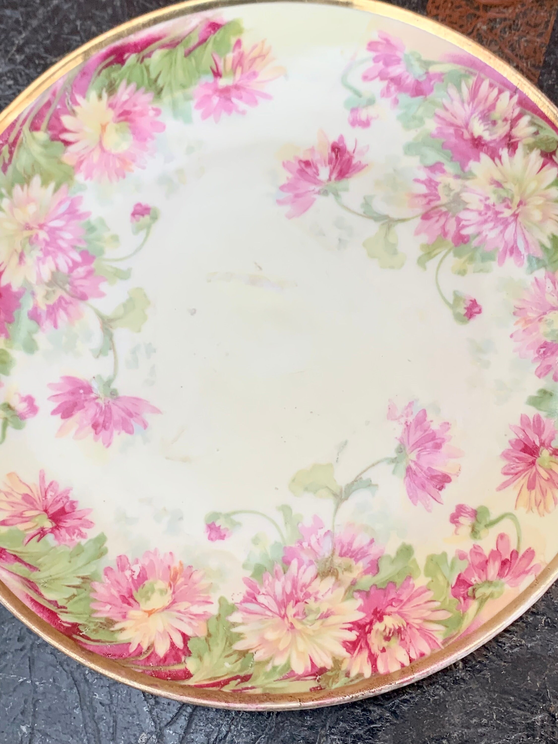 Three Crown China Germany Floral Gold Rim Plates 8” Set of 5 No. 55 - Etsy