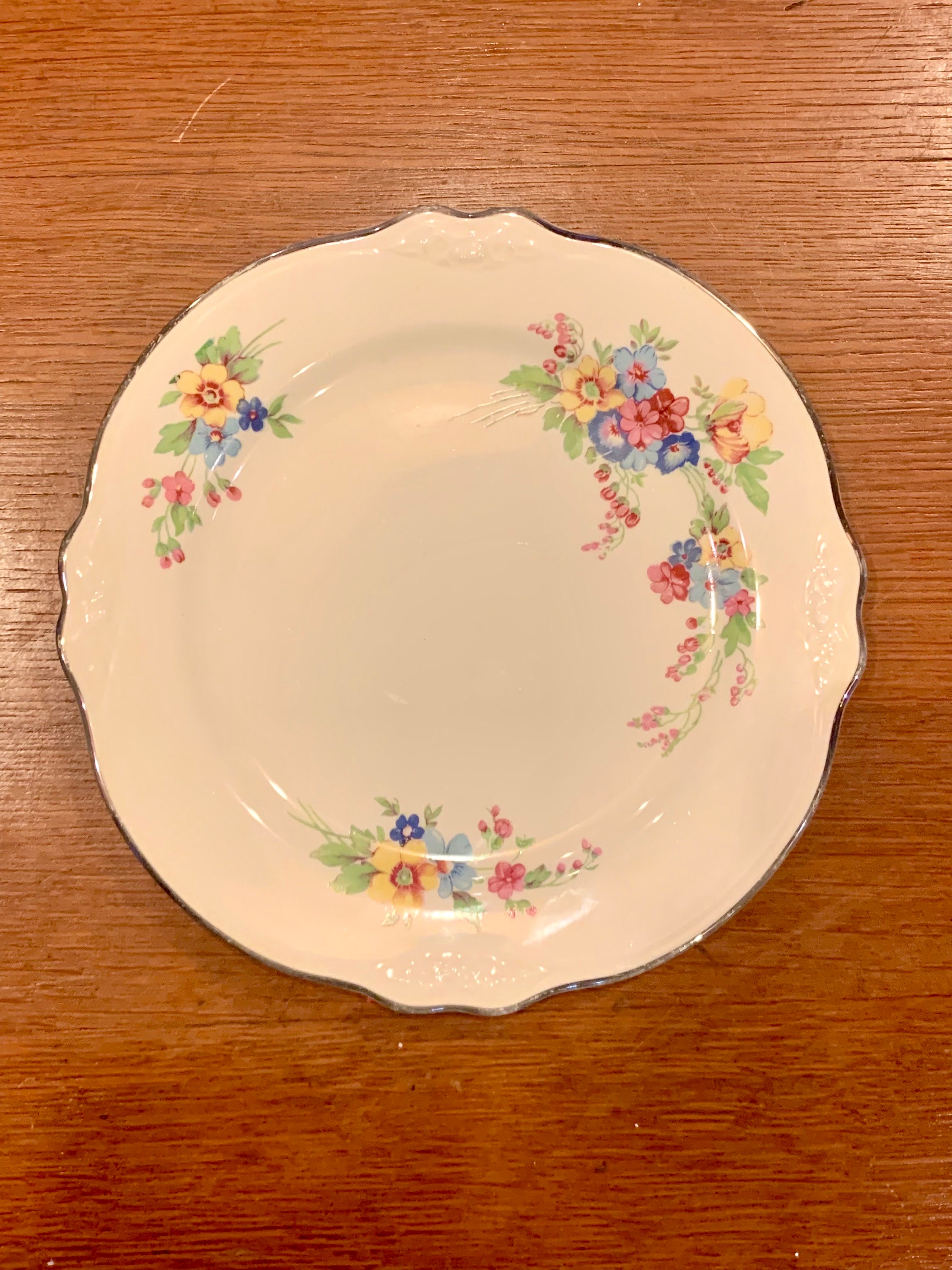 Homer Laughlin Virginia Rose Salad Dessert or Bread Plate 7” “F57N8” - Etsy