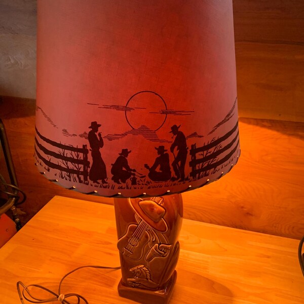 Western Lamp Shade - Etsy