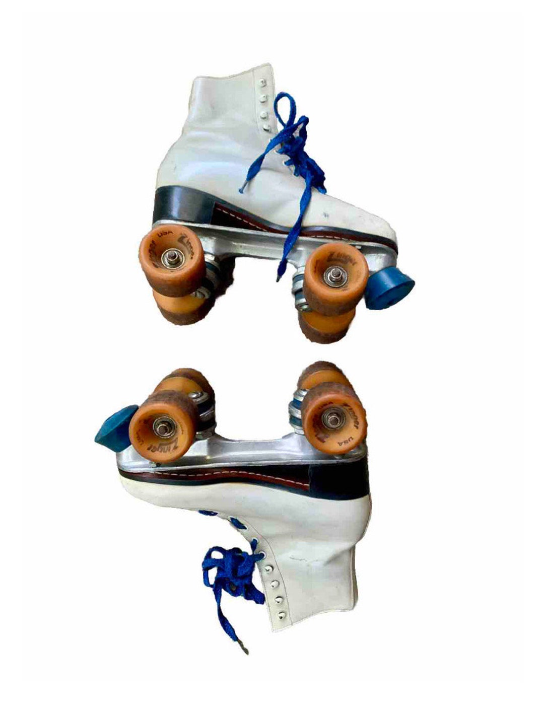 Vintage 8 Wheels Roller Skates Womens Size 6 1970s - Etsy