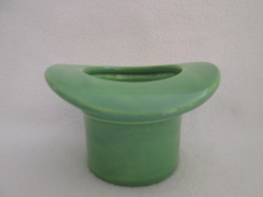 Vintage Haeger Green Top Hat Planter Vase Haeger Potteries USA 331 - Etsy