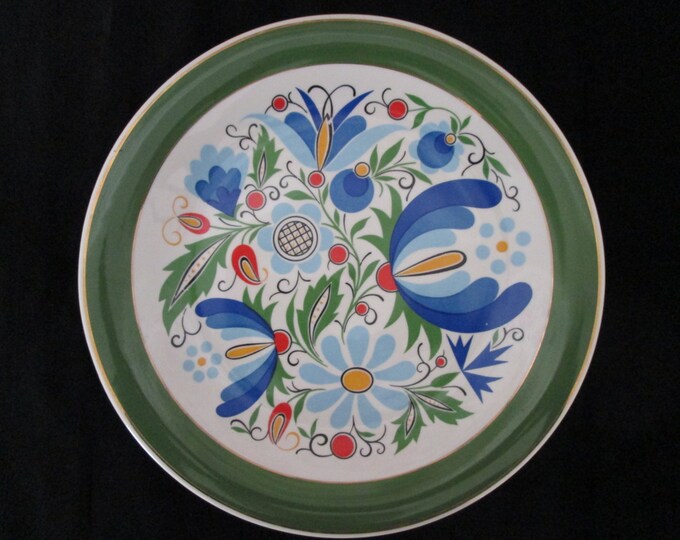 Vintage Lubiana Made in Poland Wall Hanging or Serving Plate - Etsy