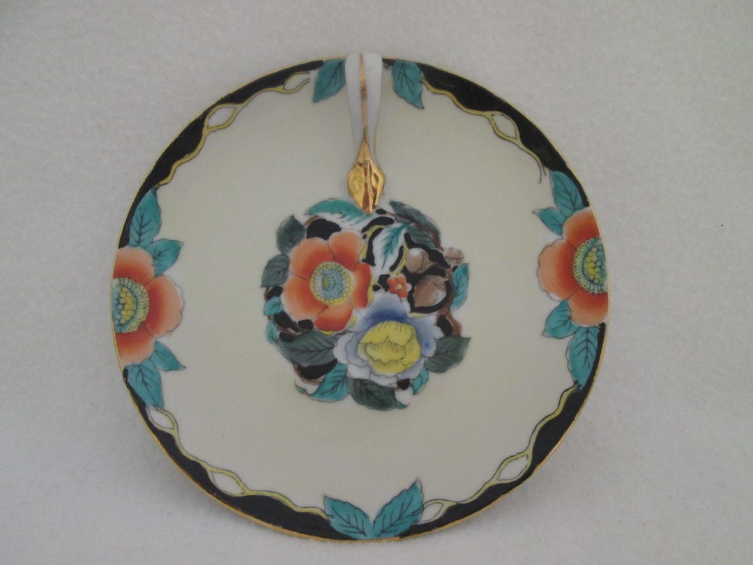 Vintage Noritake Morimura Nappy Lemon Dish Hand Painted Made in Japan ...