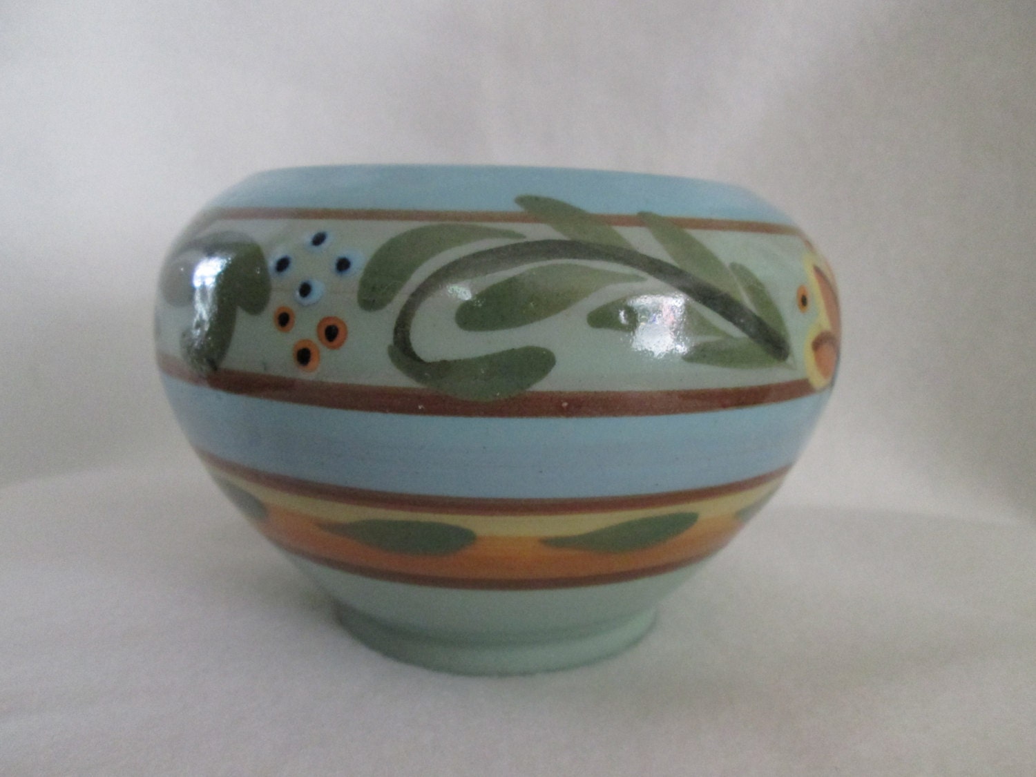 Vintage Hartrox Castleford Stoneware Art Pottery Bowl by Hartleys of ...