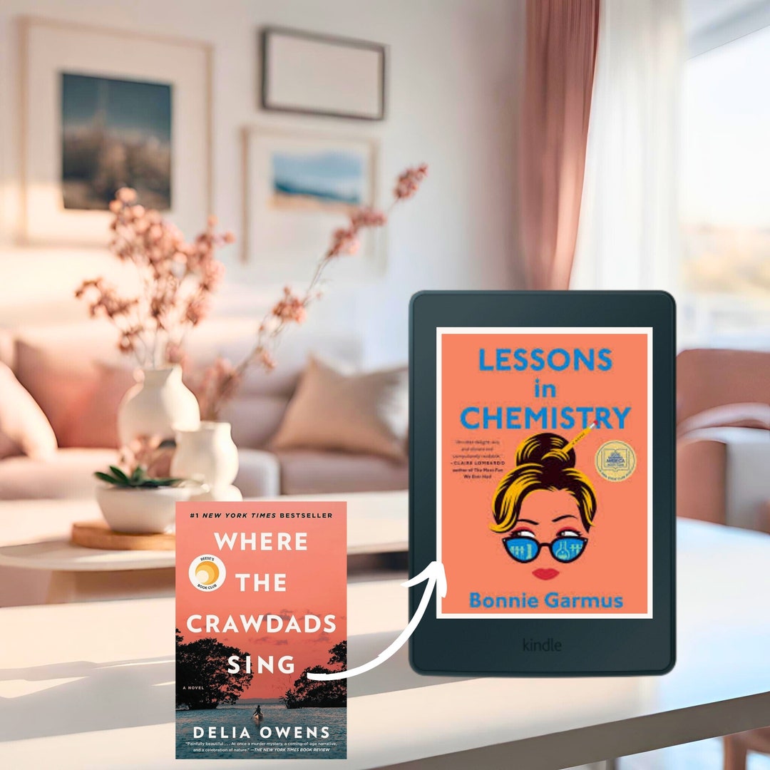 10 Book Reveal Template, Kindle Cover Mockup, Photo Realistic ...