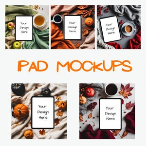 10 Cozy Reading Autumn Bundle Photo Template, Bookstagram Blog Post ...
