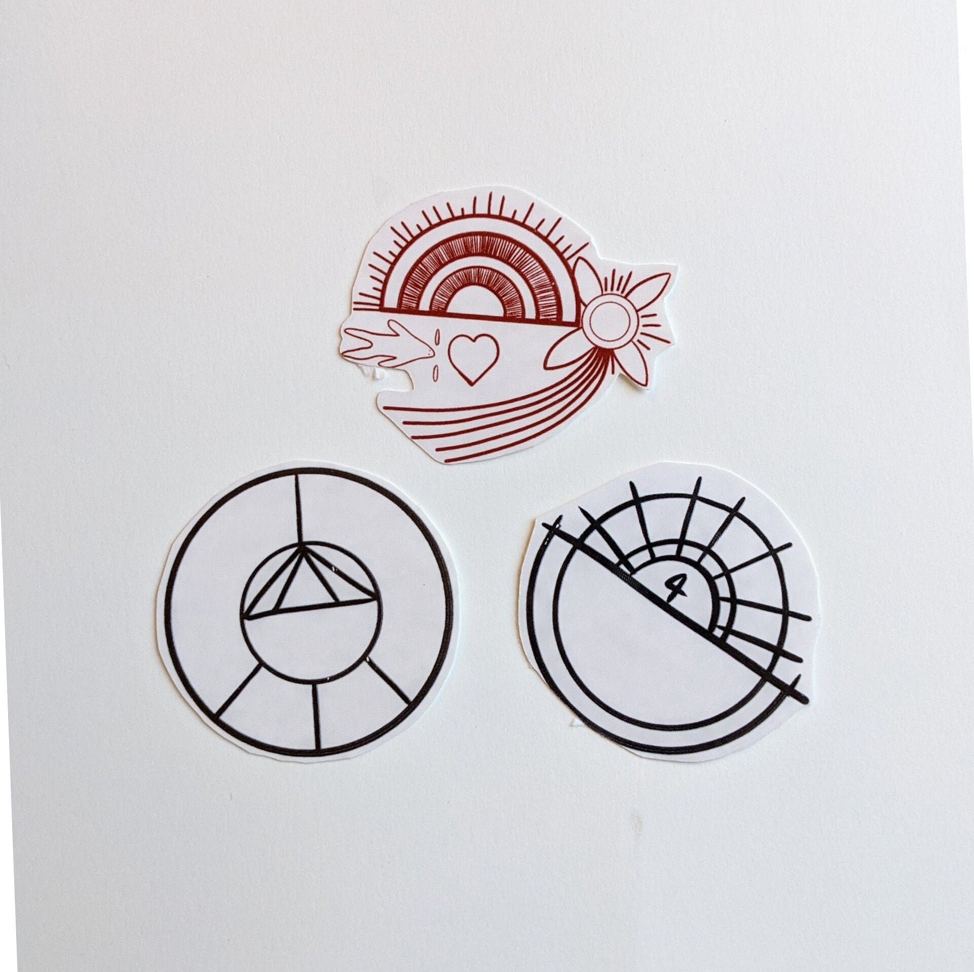 Howl's Moving Castle Spell Stickers / Matte Vinyl / - Etsy