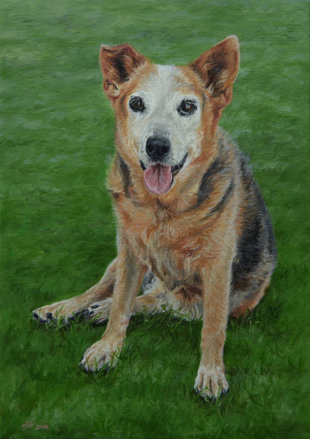Retrato personalizado de mascotas / Retrato de perro / Retrato de gato ...