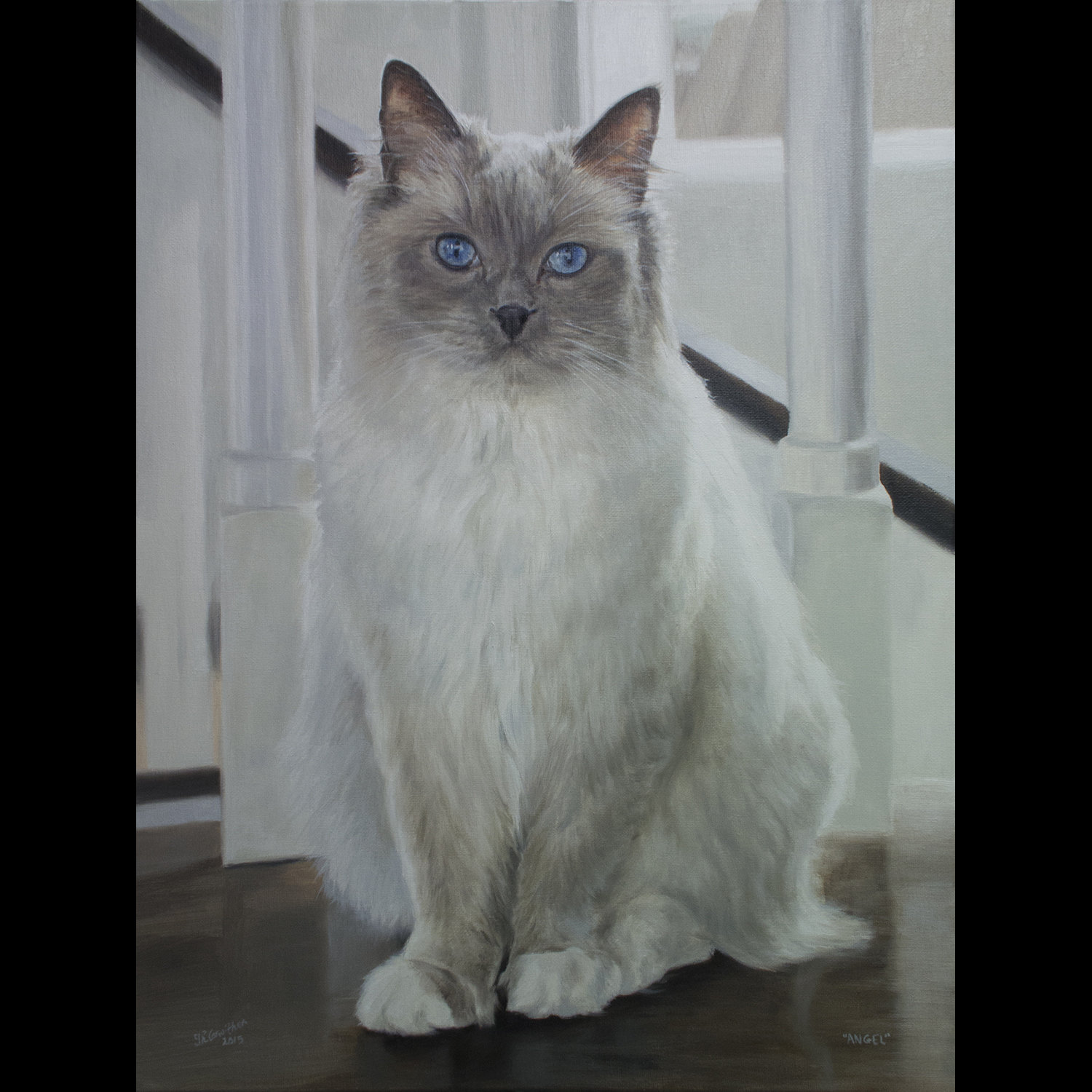 Custom Cat Painting Cat Portrait Cat Painting Oil Painting - Etsy UK