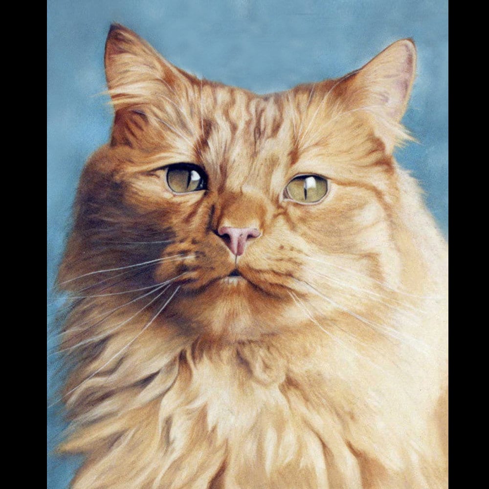 Custom Cat Painting Cat Portrait Cat Painting Oil Painting - Etsy UK
