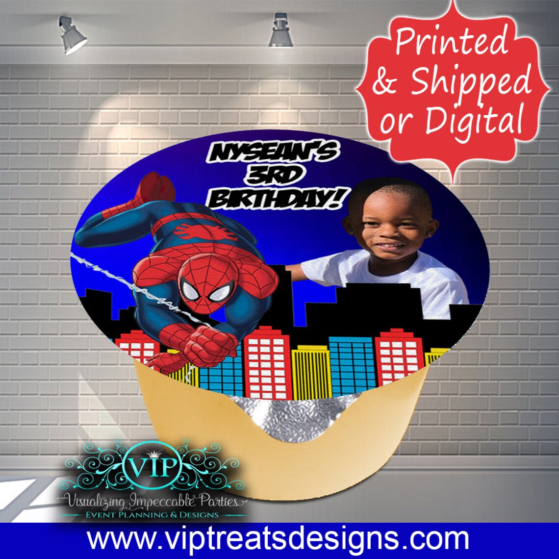 Spiderman Applesauce or JELLO Party Birthday Digital - Etsy