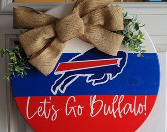 Buffalo Home Sign, Door Sign, Welcome Sign, Buffalo NY, Buffalo Decor ...