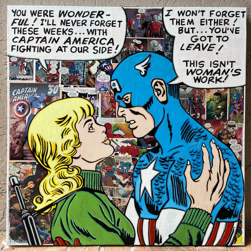 Comic Collage - Etsy
