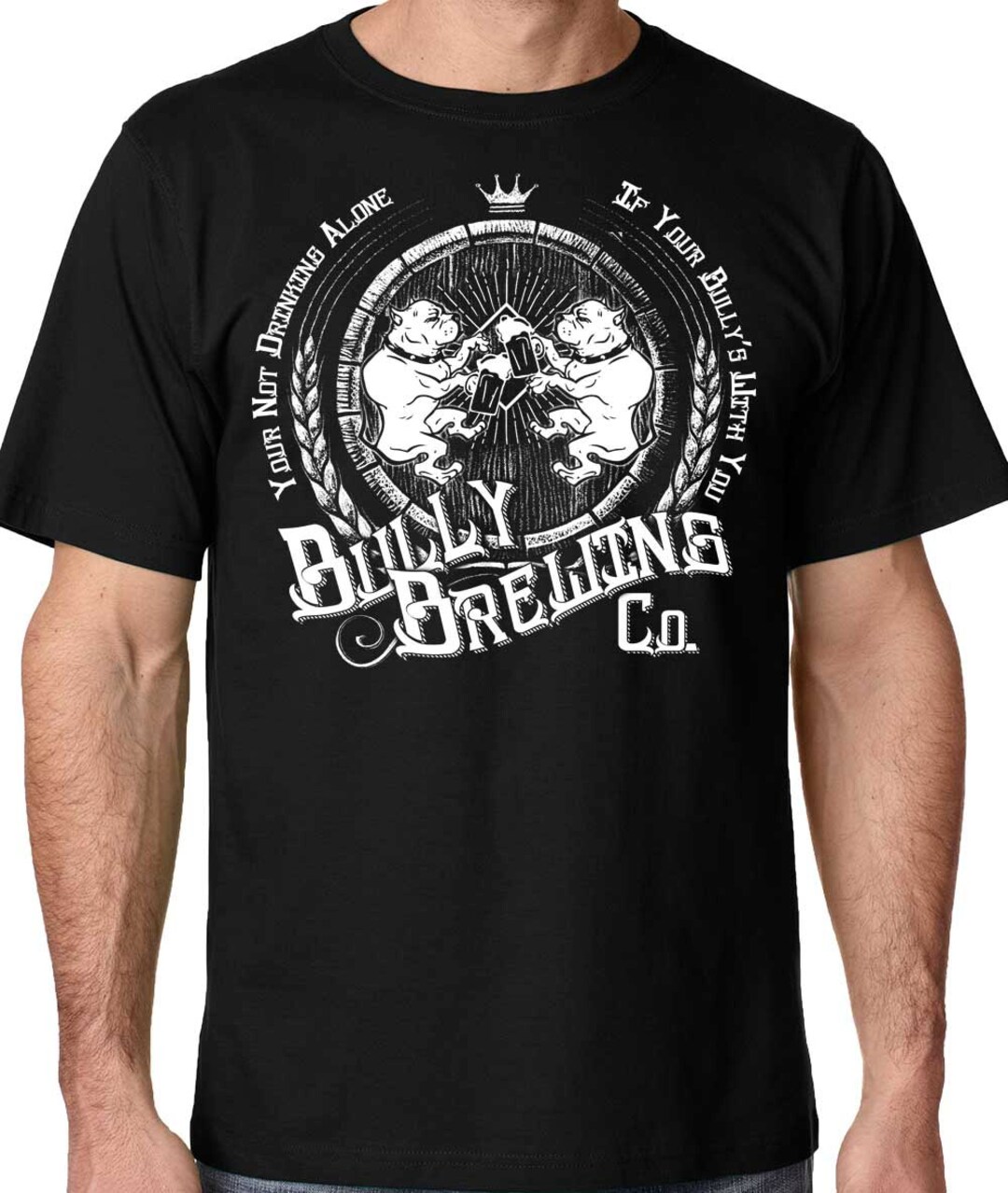 Bully Brewing Company Bully Shirt for Pit Bull and Bully Breed Lovers ...