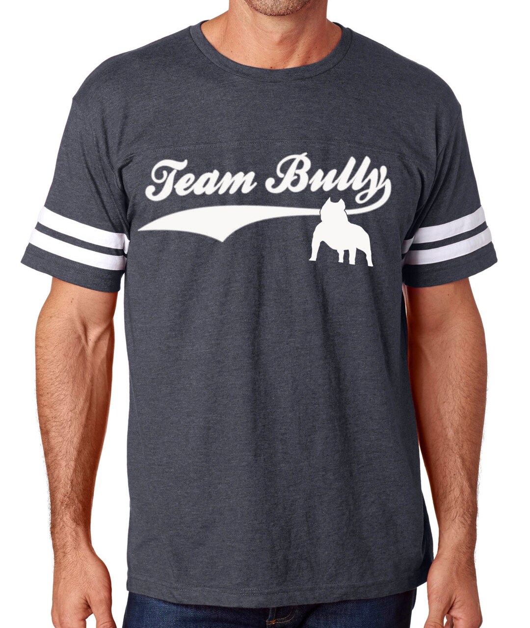 Team Bully Men's Football Jersey Shirt Bully Shirt Pitbull Shirt for ...