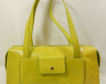 Lime green purse | Etsy