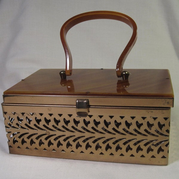 Vintage Box Purse - Etsy