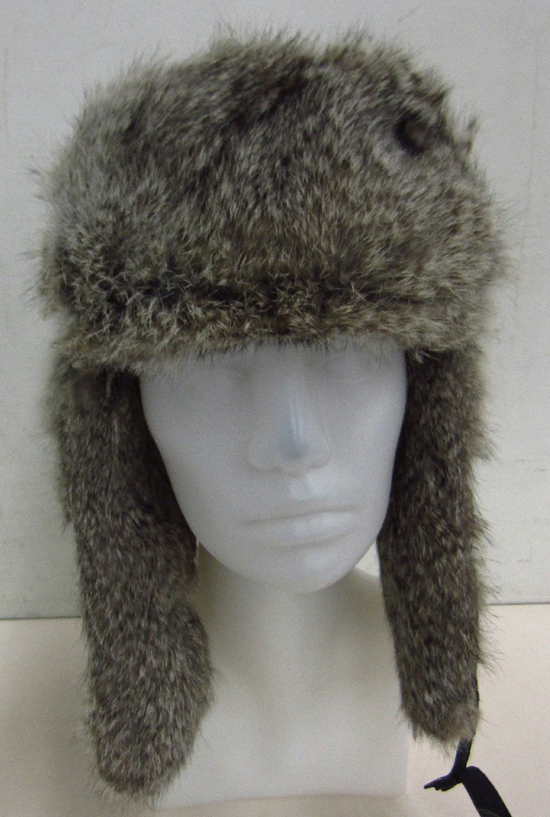 Fab Bomber Hat With Rabbit Fur Trim - Etsy