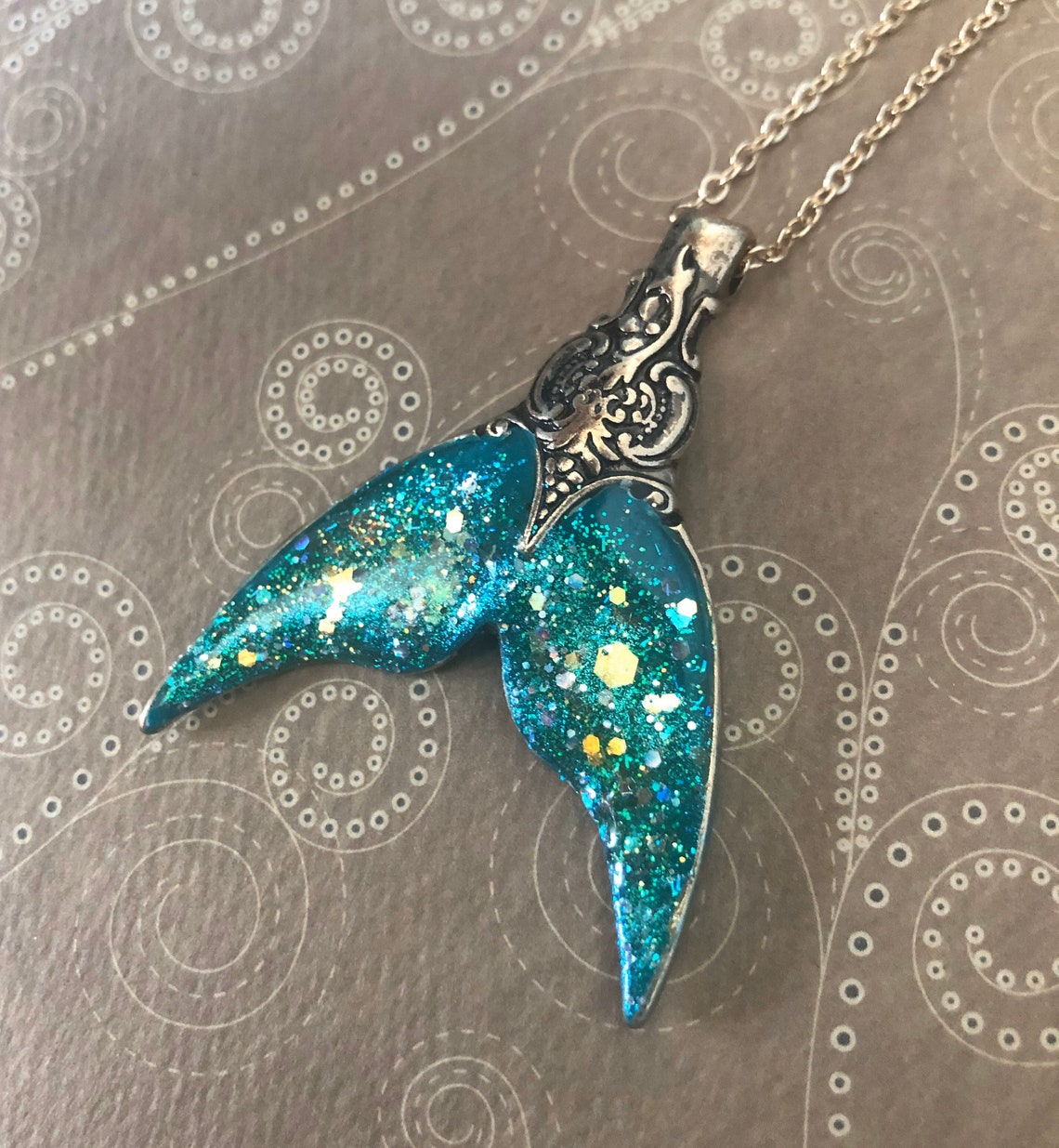 Aqua Mermaid Tail T1 - Etsy