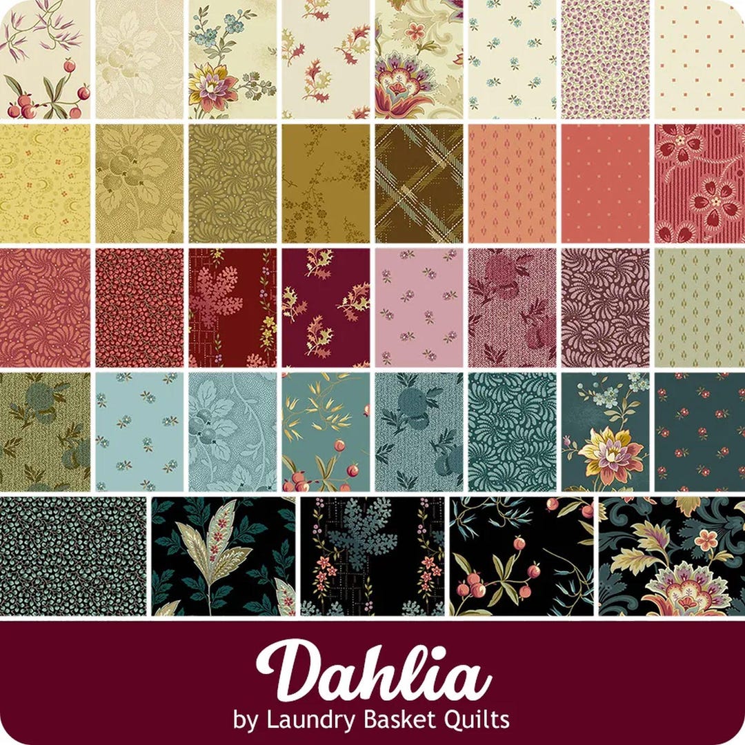 Dahlia 10" Precut Pack 3S-DAHLIA-X by Laundry Basket Quilts From ...