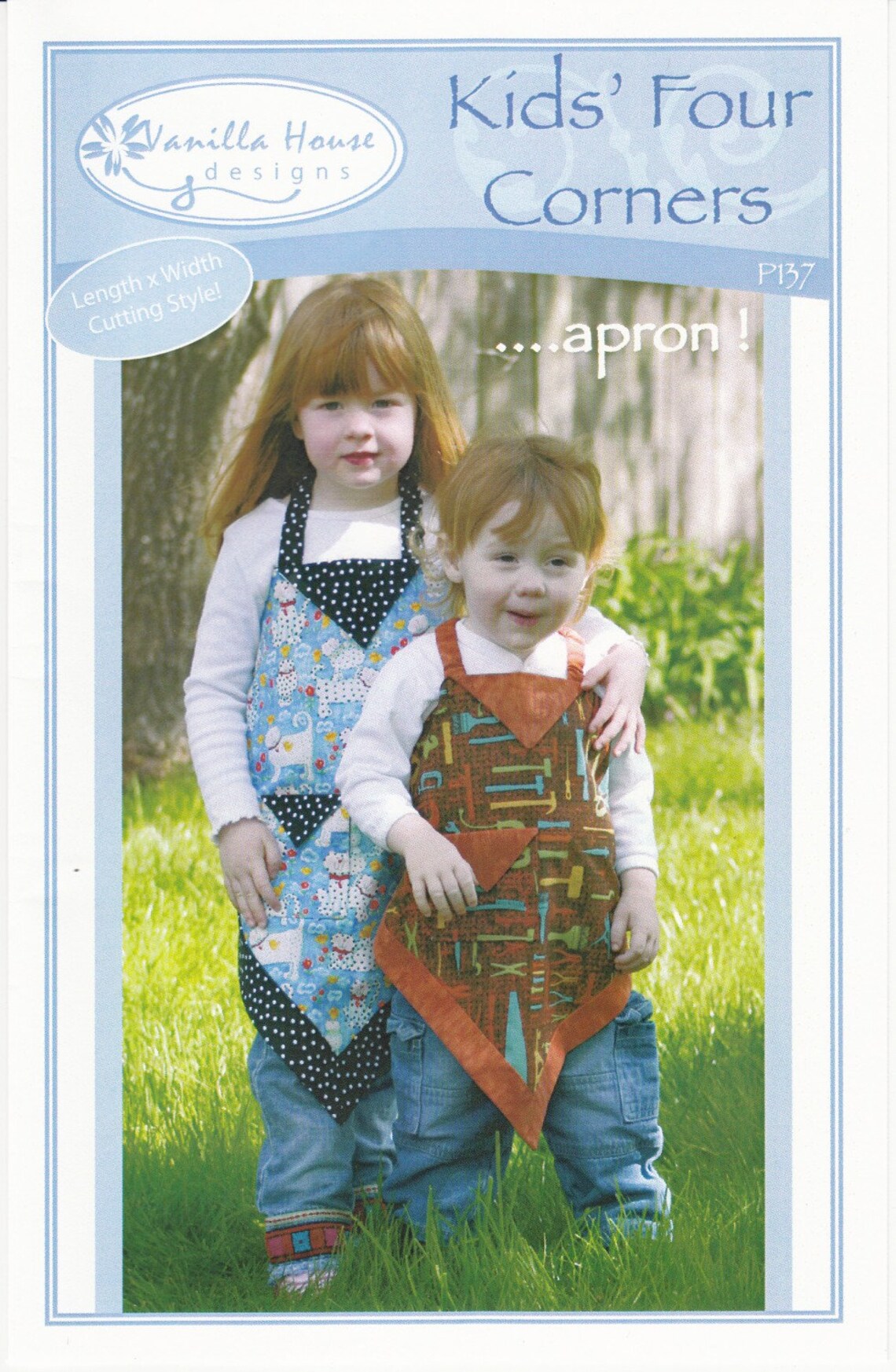 Kids' Four Corners Apron Pattern Fromvanilla House Designs - Etsy