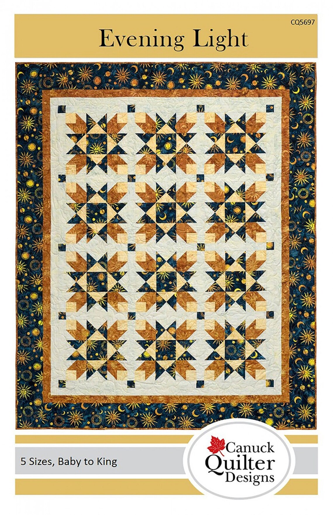 Evening Light Quilt Pattern from Canuck Quilter Designs | Etsy