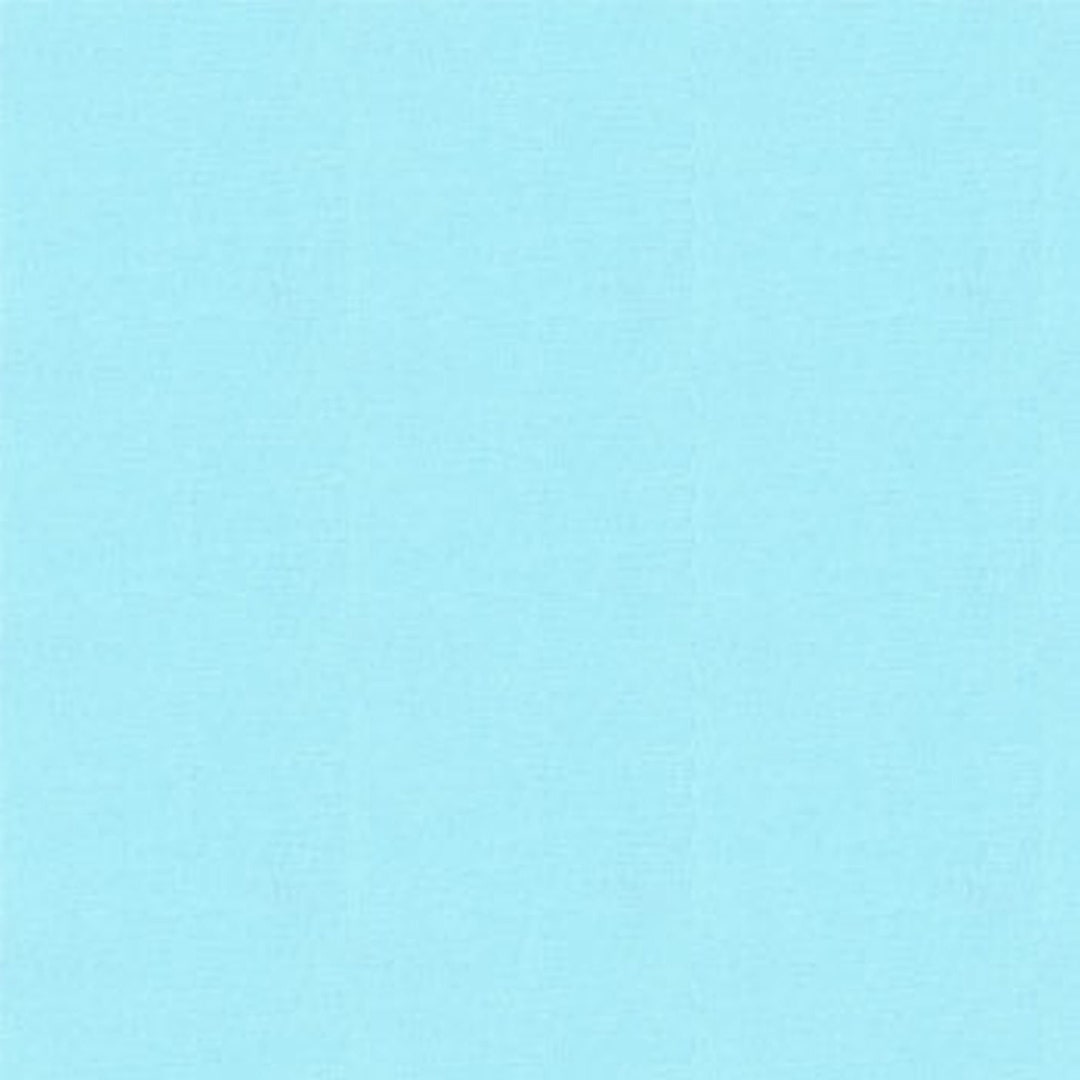 Bella Solids Robins Egg Solid Blender Fabric 9900-85 From Moda by the ...
