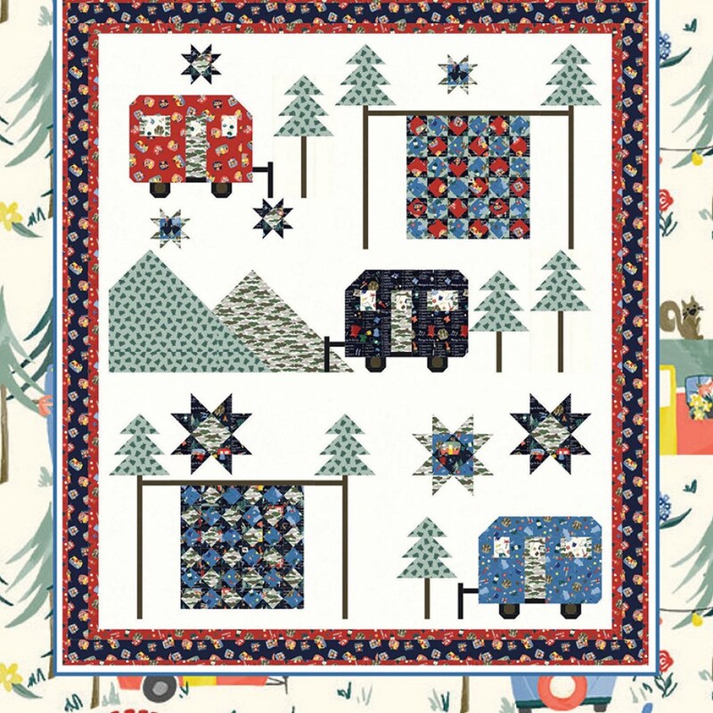 Camper Quilt Pattern - Etsy