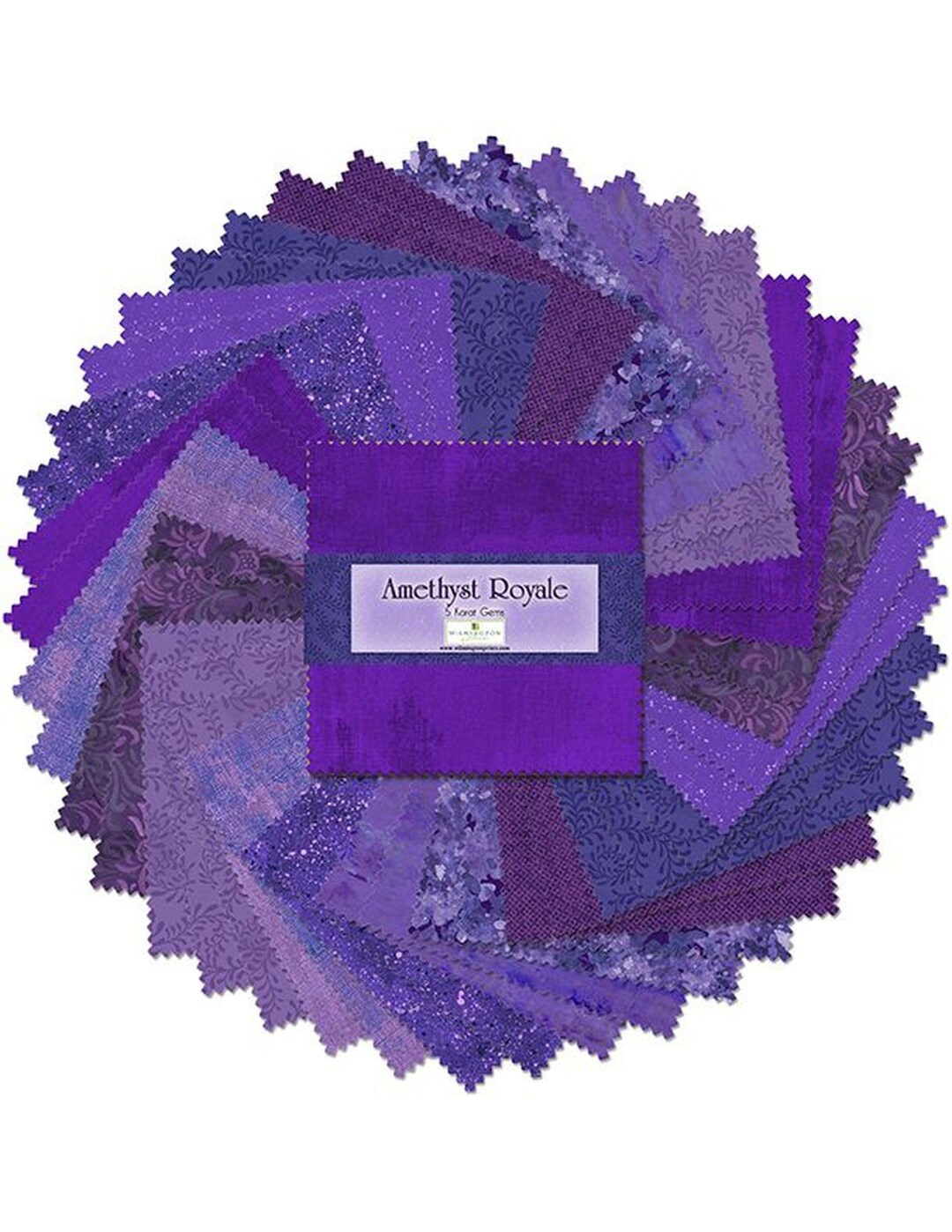 Amethyst Royale - 5 Karat Gems 507-7-507 From Wilmington by the Pack - Etsy