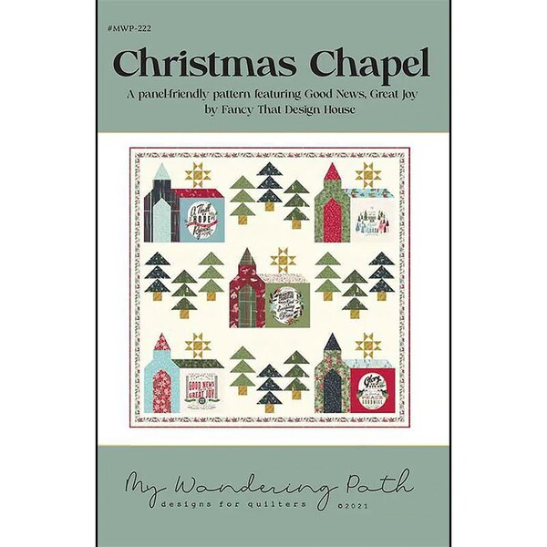 Christmas Chapel Quilt Pattern - Etsy
