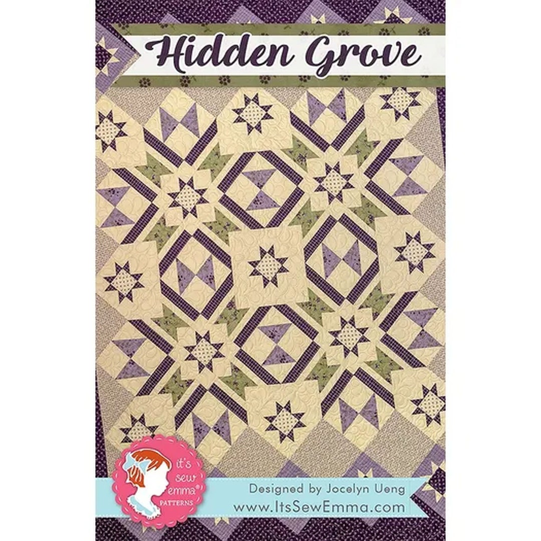 Hidden Grove Quilt Pattern ISE-209 From It's Sew Emma - Etsy