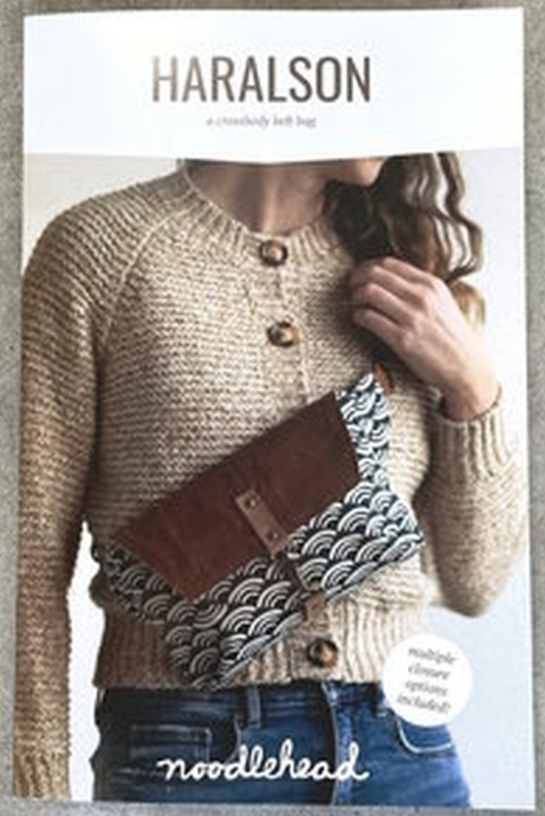 Haralson Belt Bag Pattern AG-552 - Etsy