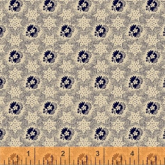 Freedom Bound Blue 41975-1 From Windham by the Yard | Etsy