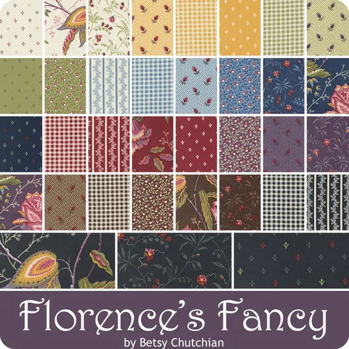 Florences Fancy Jelly Roll 31660JR by Betsy Chutchian From - Etsy