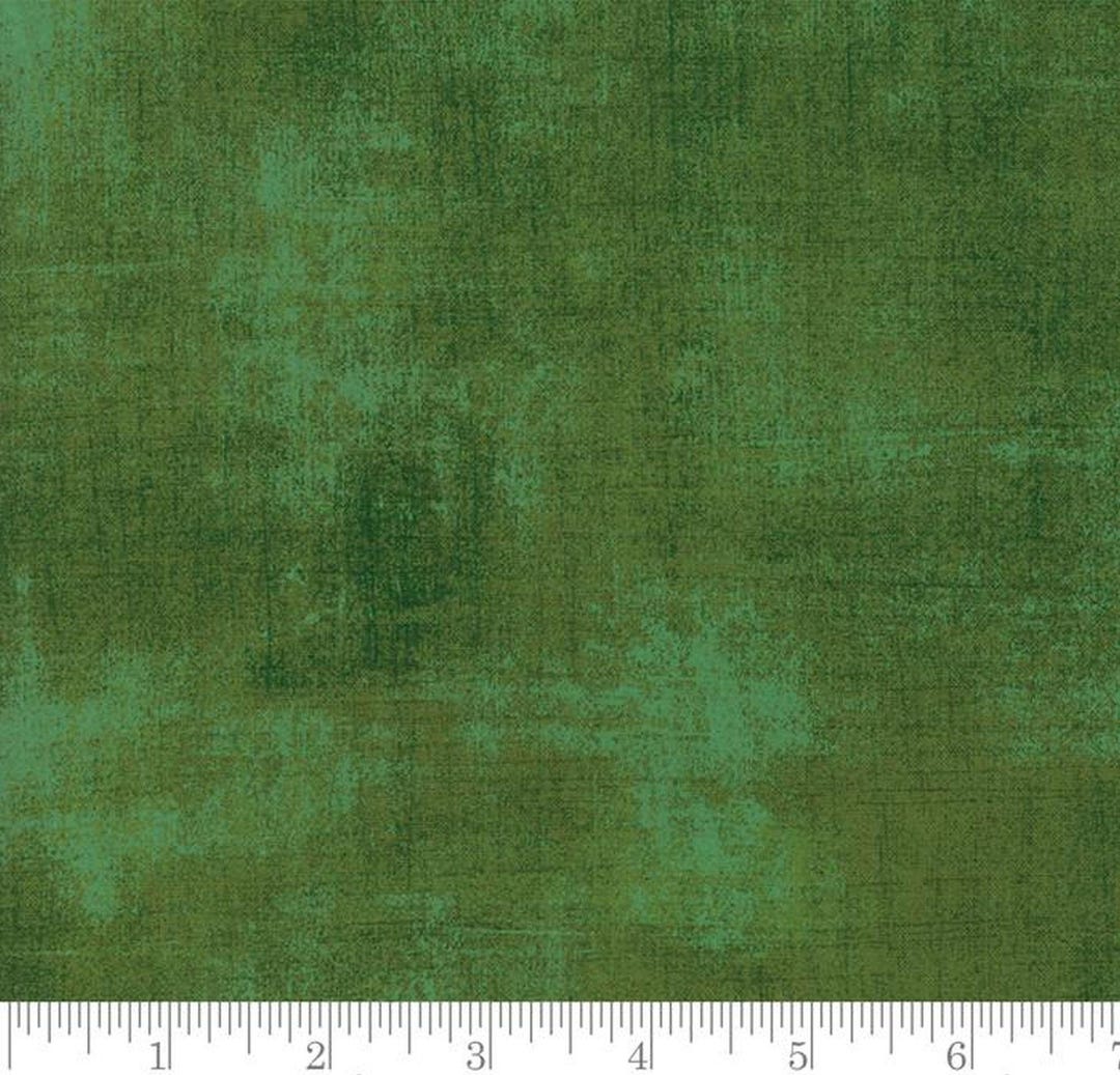 Grunge Basics Pine Green Blender Fabric 30150-367 From Moda by the Yard ...
