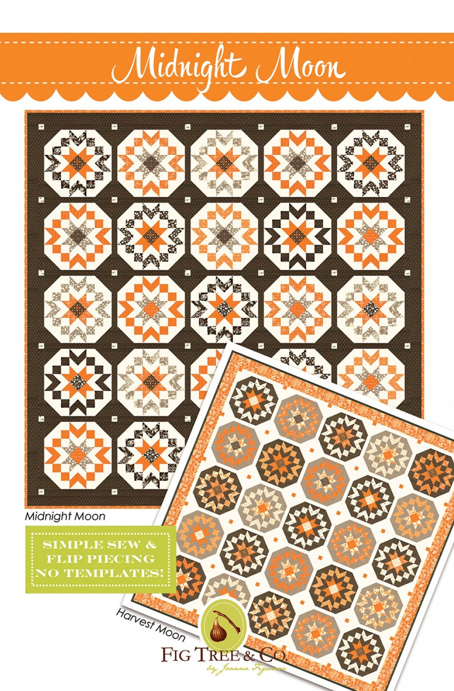 Midnight Moon Quilt Pattern From Fig Tree & Company - Etsy