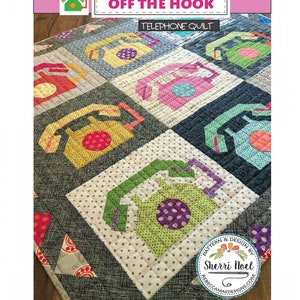Off the Hook Telephone Quilt RMD 115 - Etsy