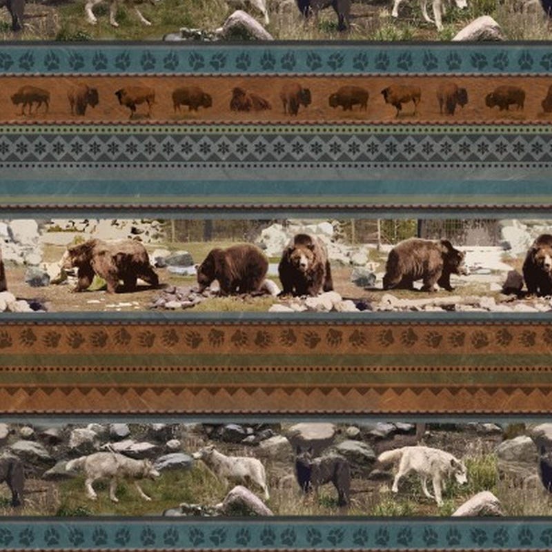 Yellowstone Quilt Fabric - Etsy