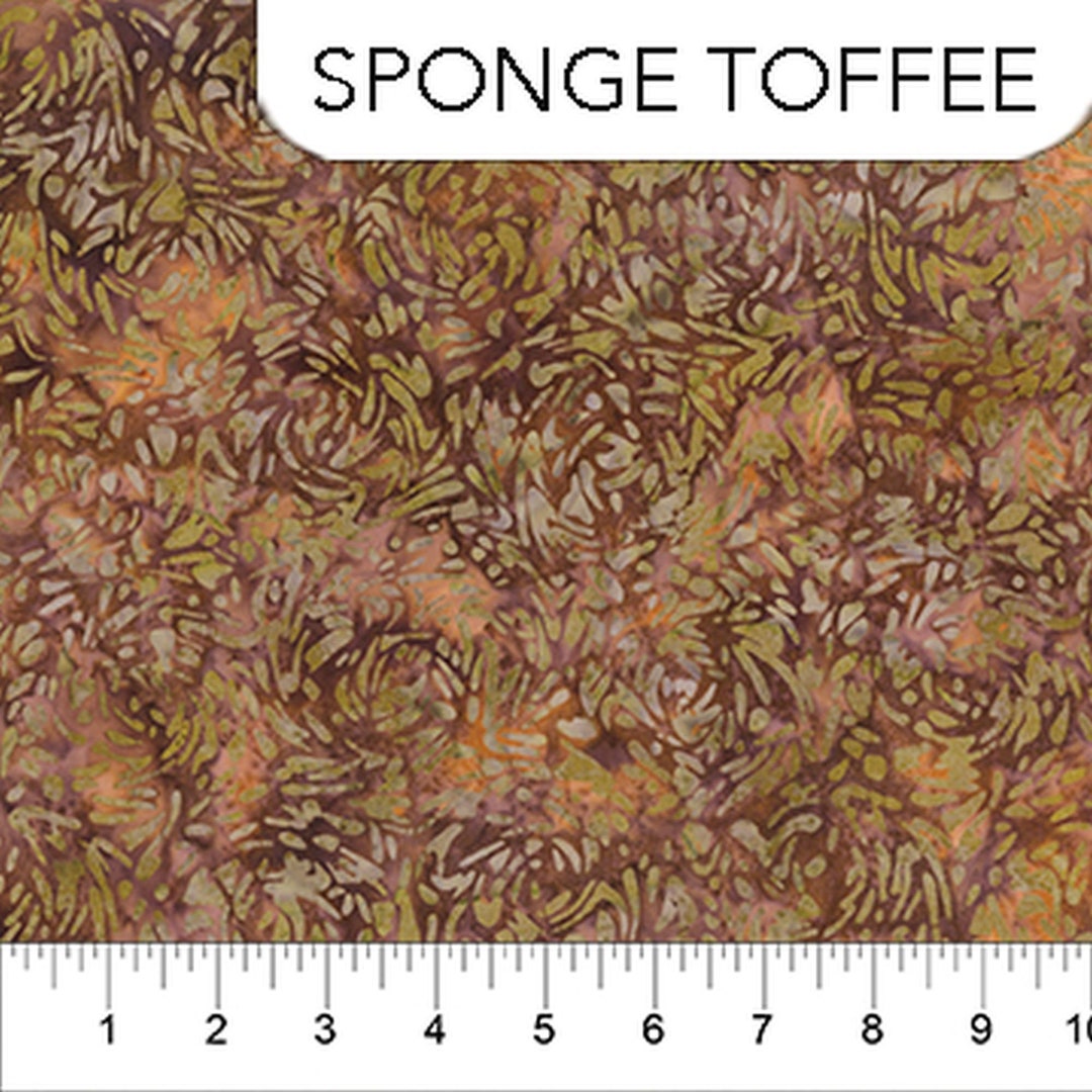Banyan Bffs Sponge Toffee Batik Fabric 81600-37 - Etsy