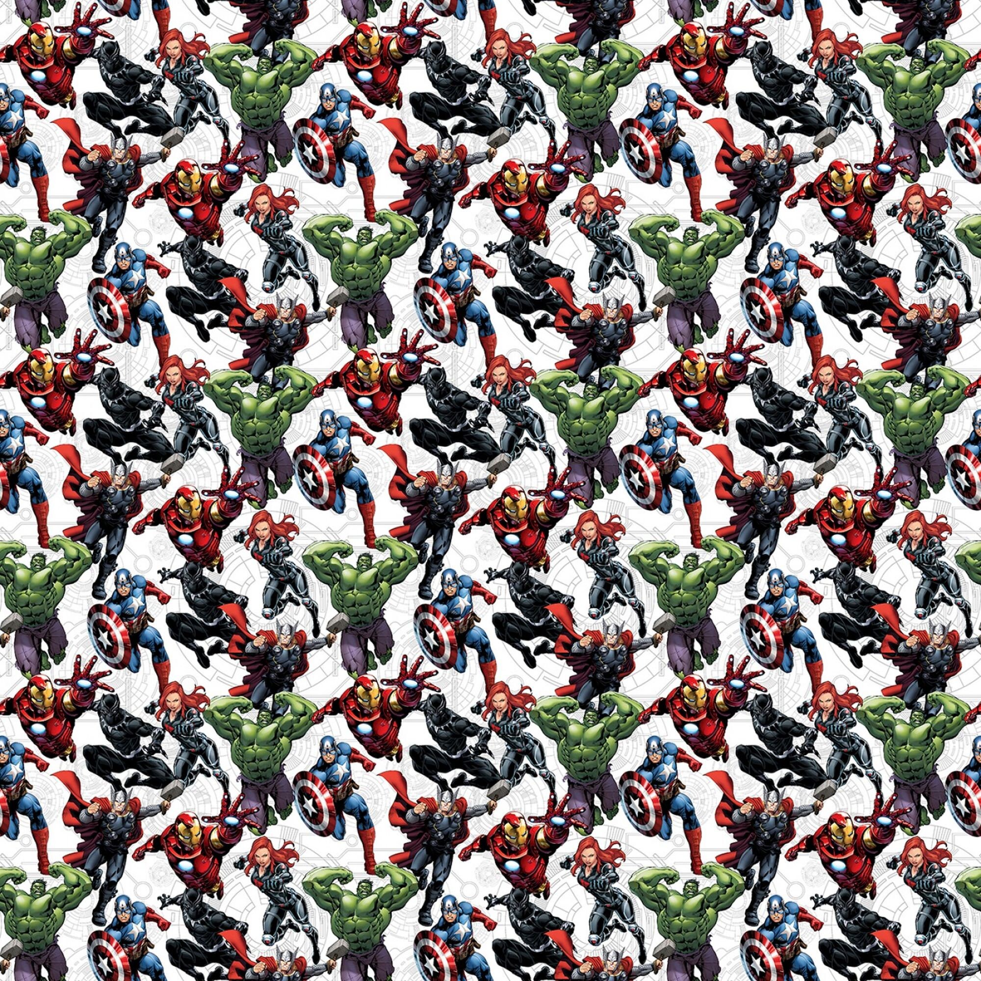 Avengers Unite Marvel Comics Fabric A620218 From Springs - Etsy UK