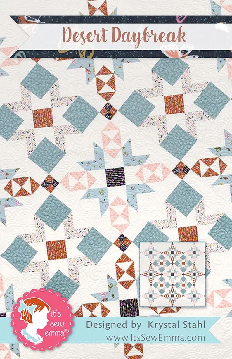 Desert Daybreak Quilt Pattern ISE-263 From It's Sew Emma - Etsy