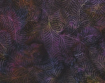 Leaf Batik Fabric | Etsy