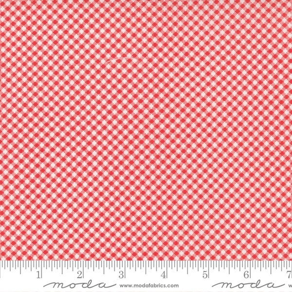Red Check Fabric - Etsy